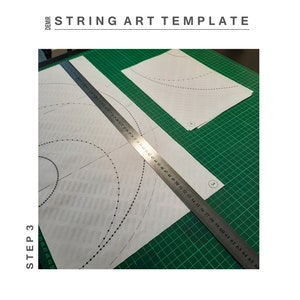 String Art Template | Pattern | Outline | Stencils | Scheme | Sacred ...