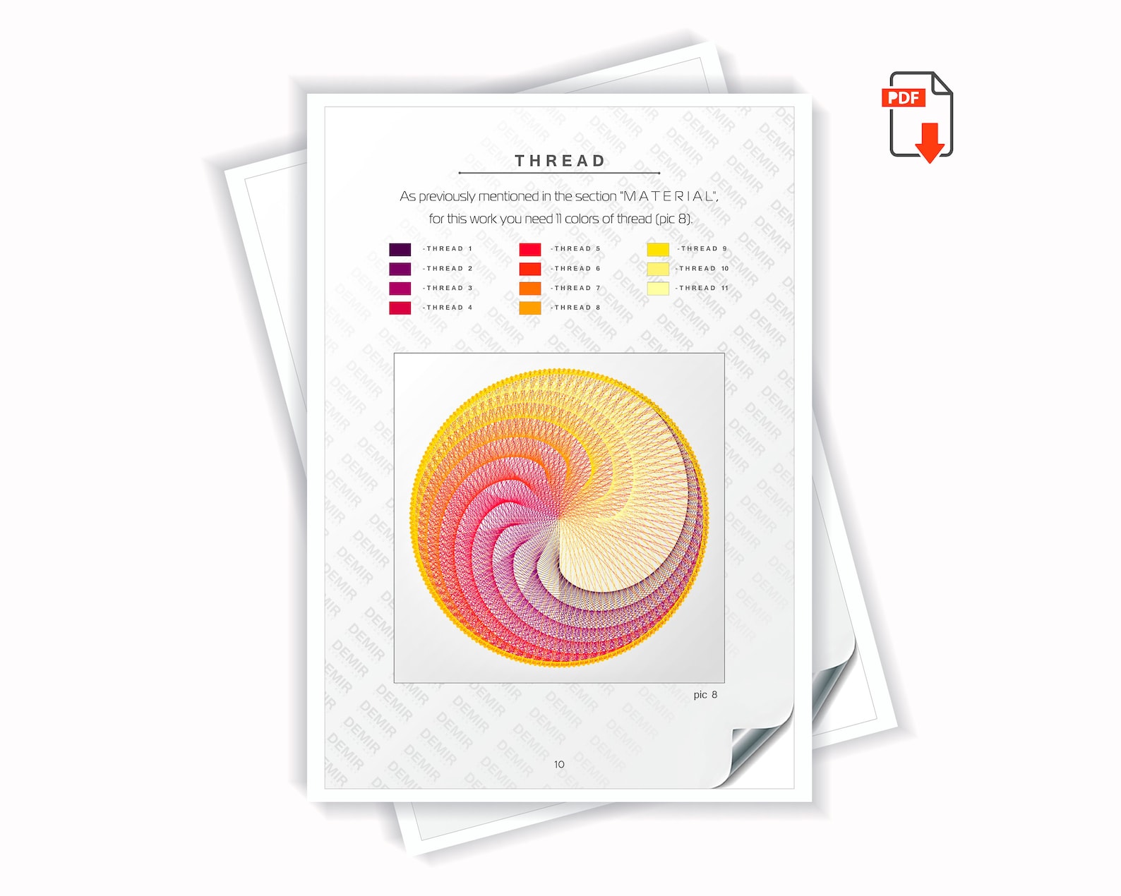 String Art Tutorial Text Book Lesson Template - Etsy