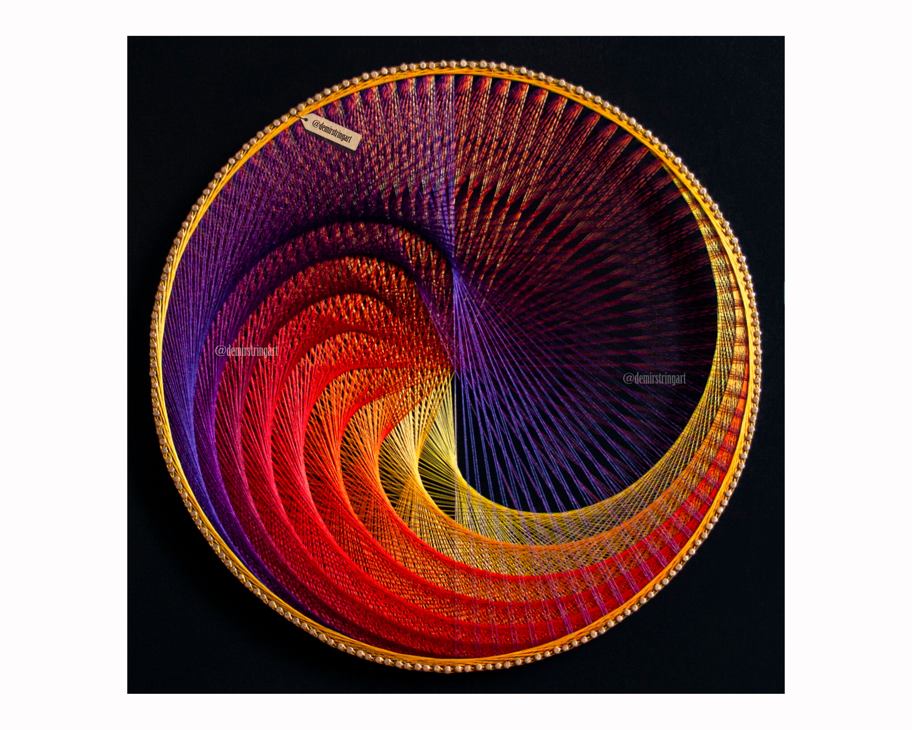 Personalized Gift String Art Mandala Sacred Geometry - Etsy