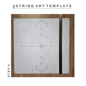 String Art Template | Pattern | Outline | Stencils | Scheme | Sacred ...