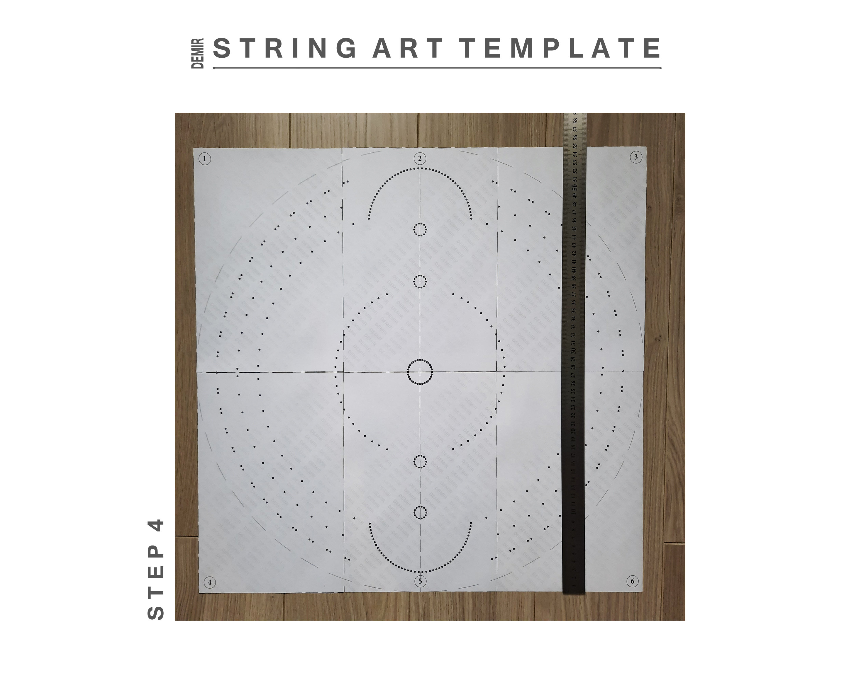 String Art Template Pattern Outline Stencils Scheme - Etsy