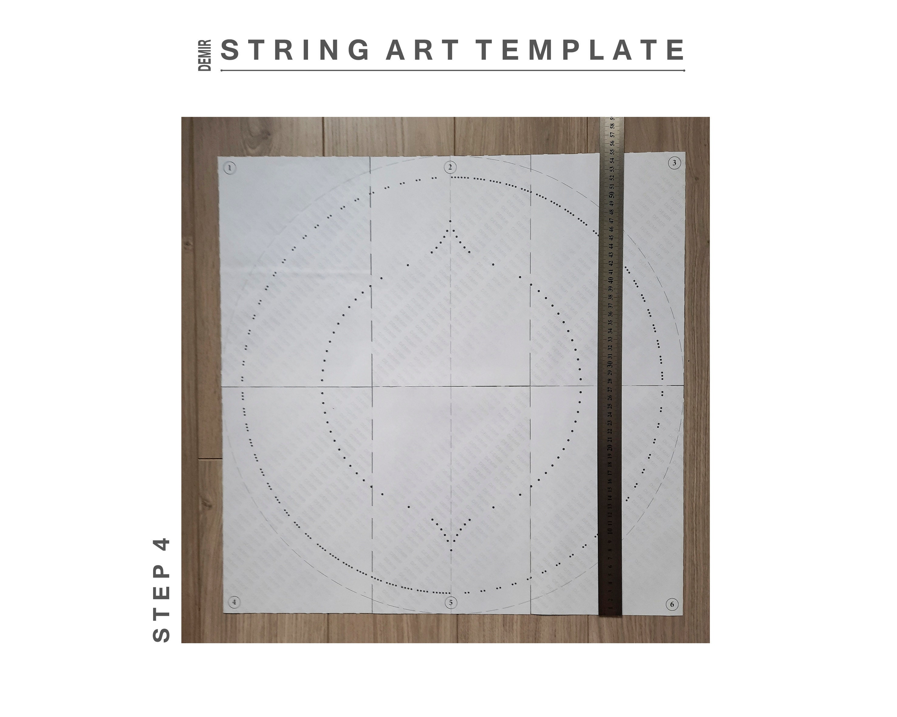 String Art Template | Pattern | Outline | Stencils | Scheme | Sacred ...