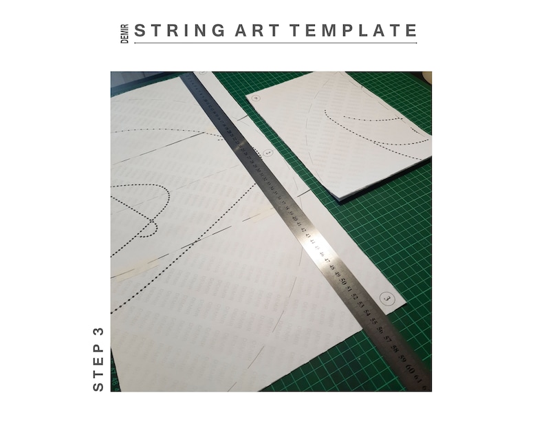 String Art Template Pattern Outline Stencils Scheme - Etsy