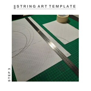 String Art Template | Pattern | Outline | Stencils | Scheme | Sacred ...