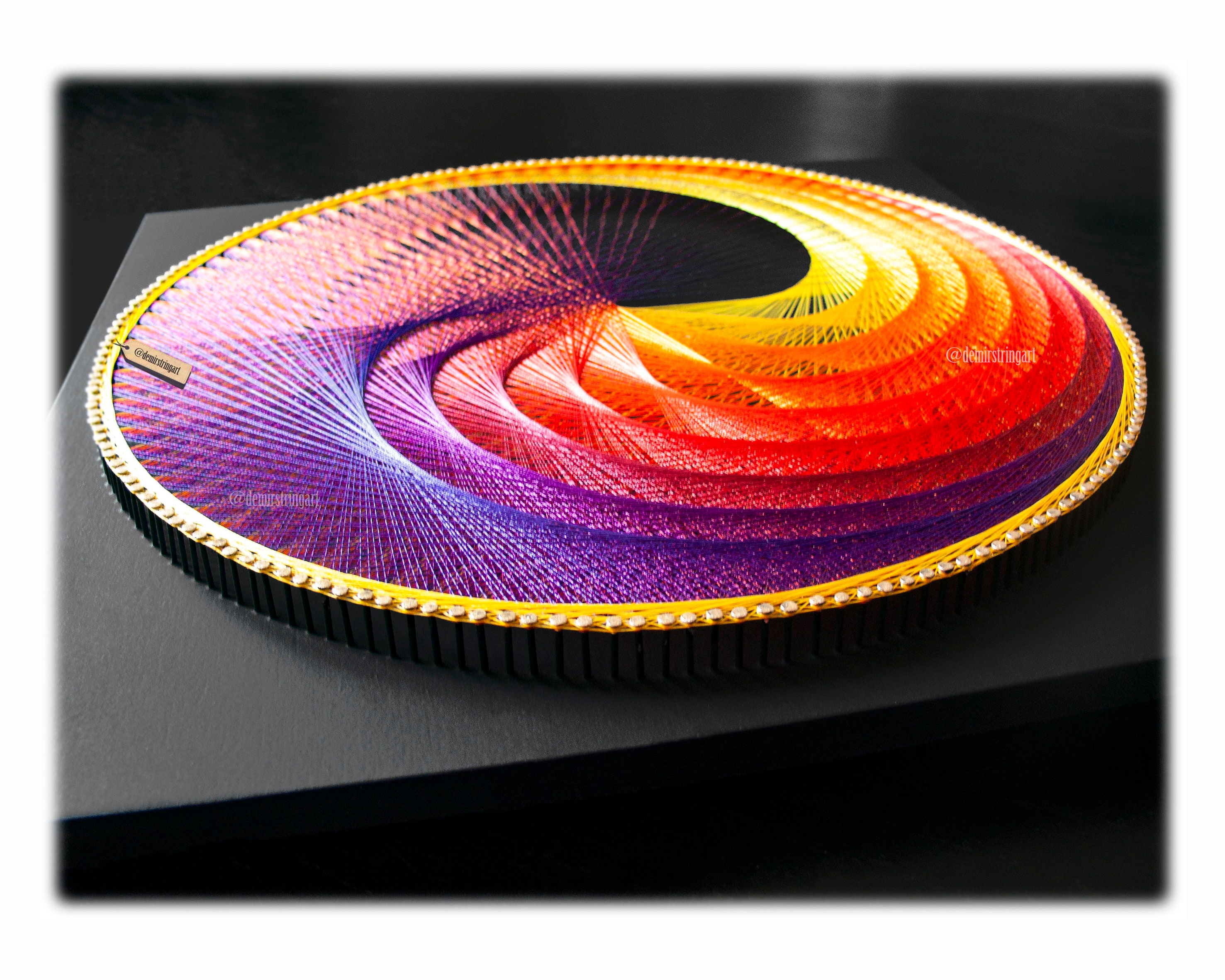 Personalized Gift String Art Mandala Sacred Geometry - Etsy