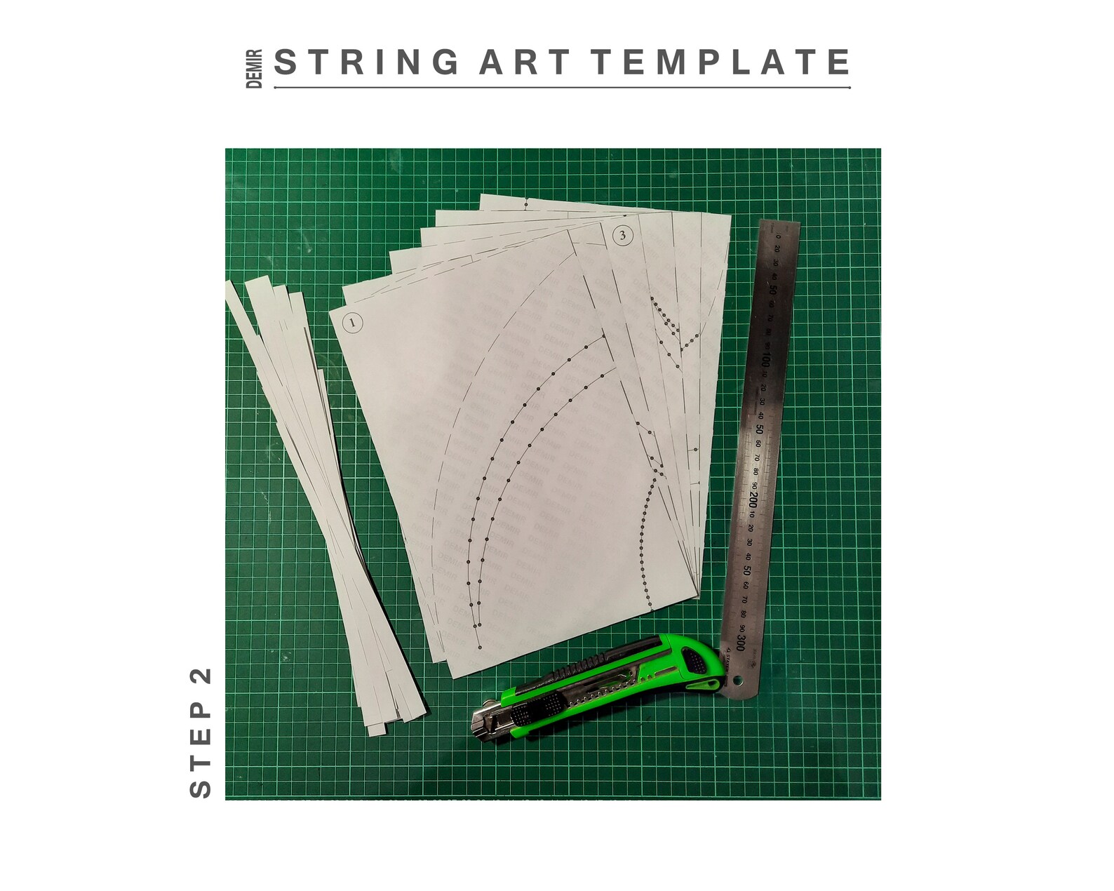 String Art Template | Pattern | Outline | Stencils | Scheme | Sacred ...