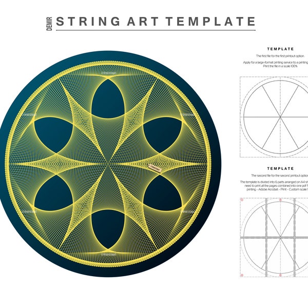 String Art Template - Etsy