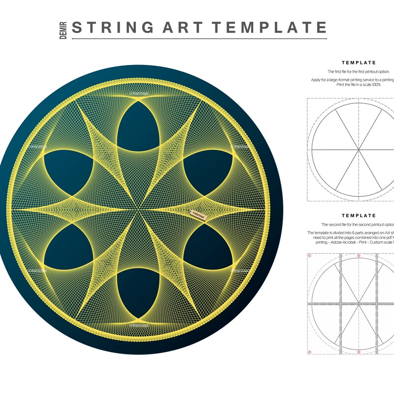 String Art Template - Etsy