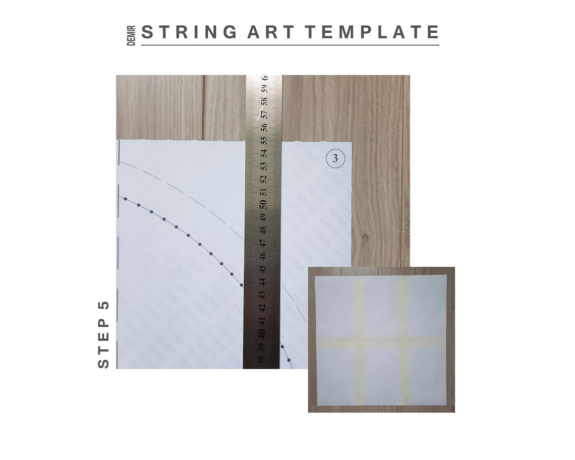 Fibonacci Spiral String Art Template Pattern Outline - Etsy