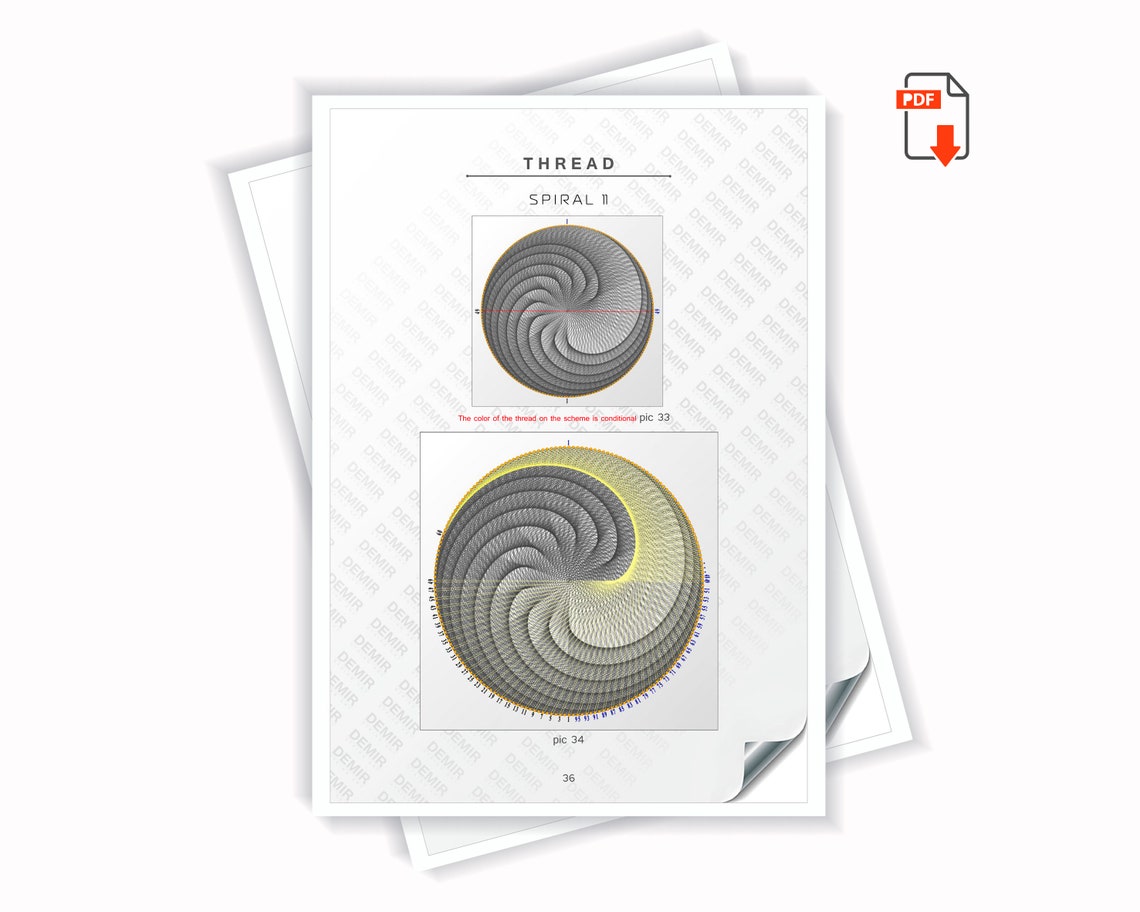 String Art Tutorial Textbook Lesson Template Pattern - Etsy