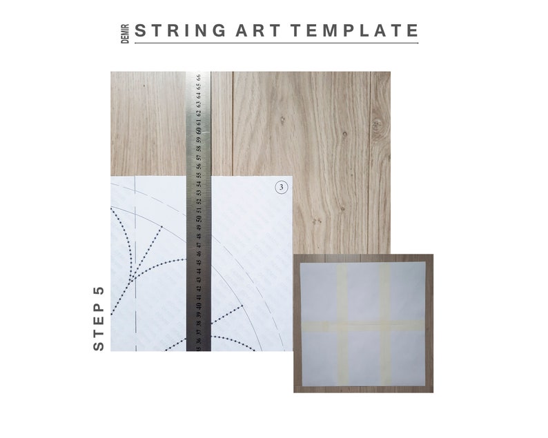 String Art Template Pattern Outline Stencil Scheme - Etsy