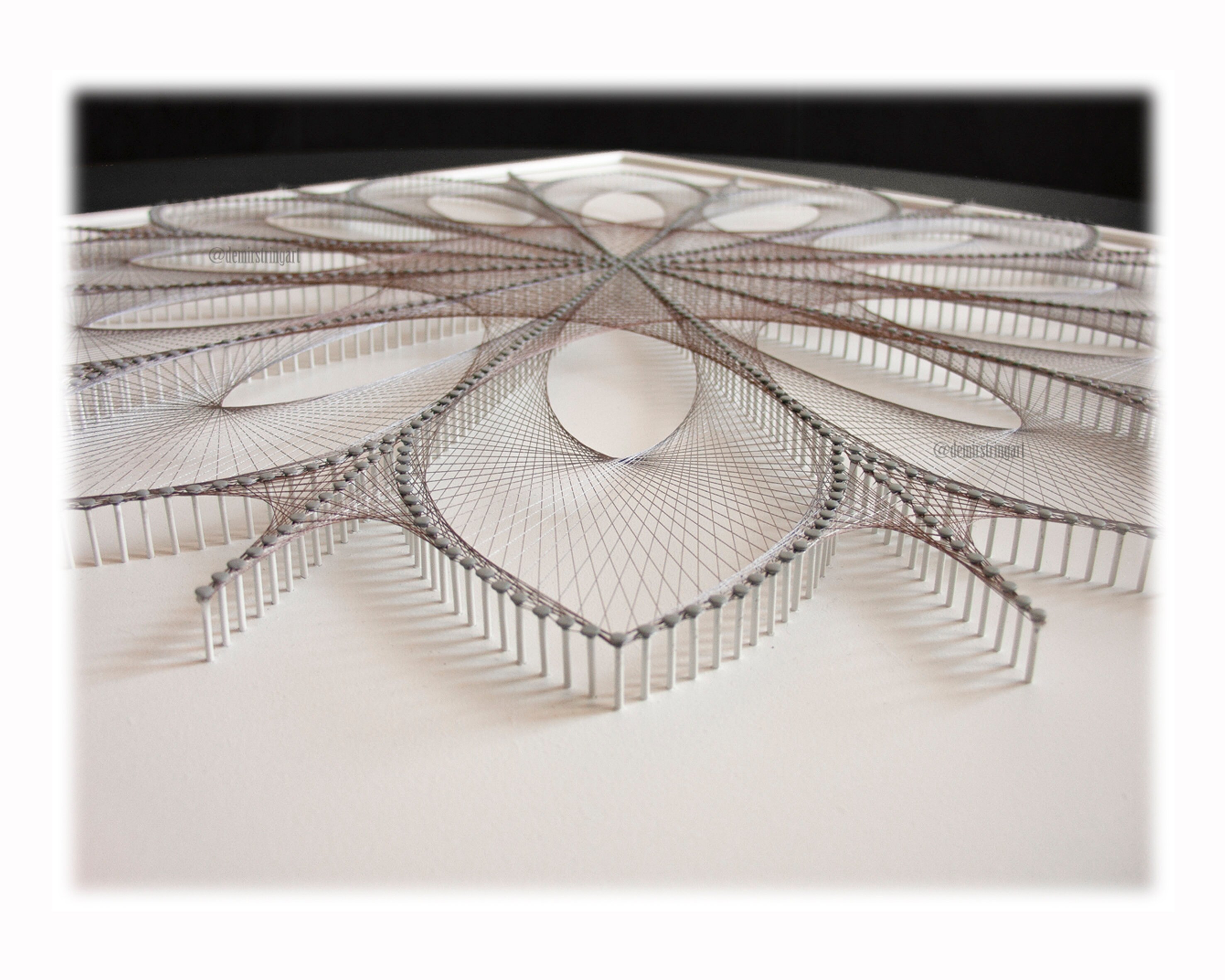 String Art Mandala Sacred Geometry Meditation Home, Office, Cafe, Bar ...