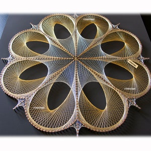 String Art Mandala Sacred Geometric Design Creative Personalized Gift ...