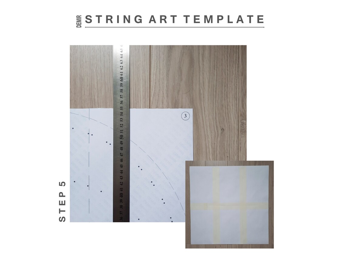 String Art Template Pattern Outline Stencils Scheme - Etsy