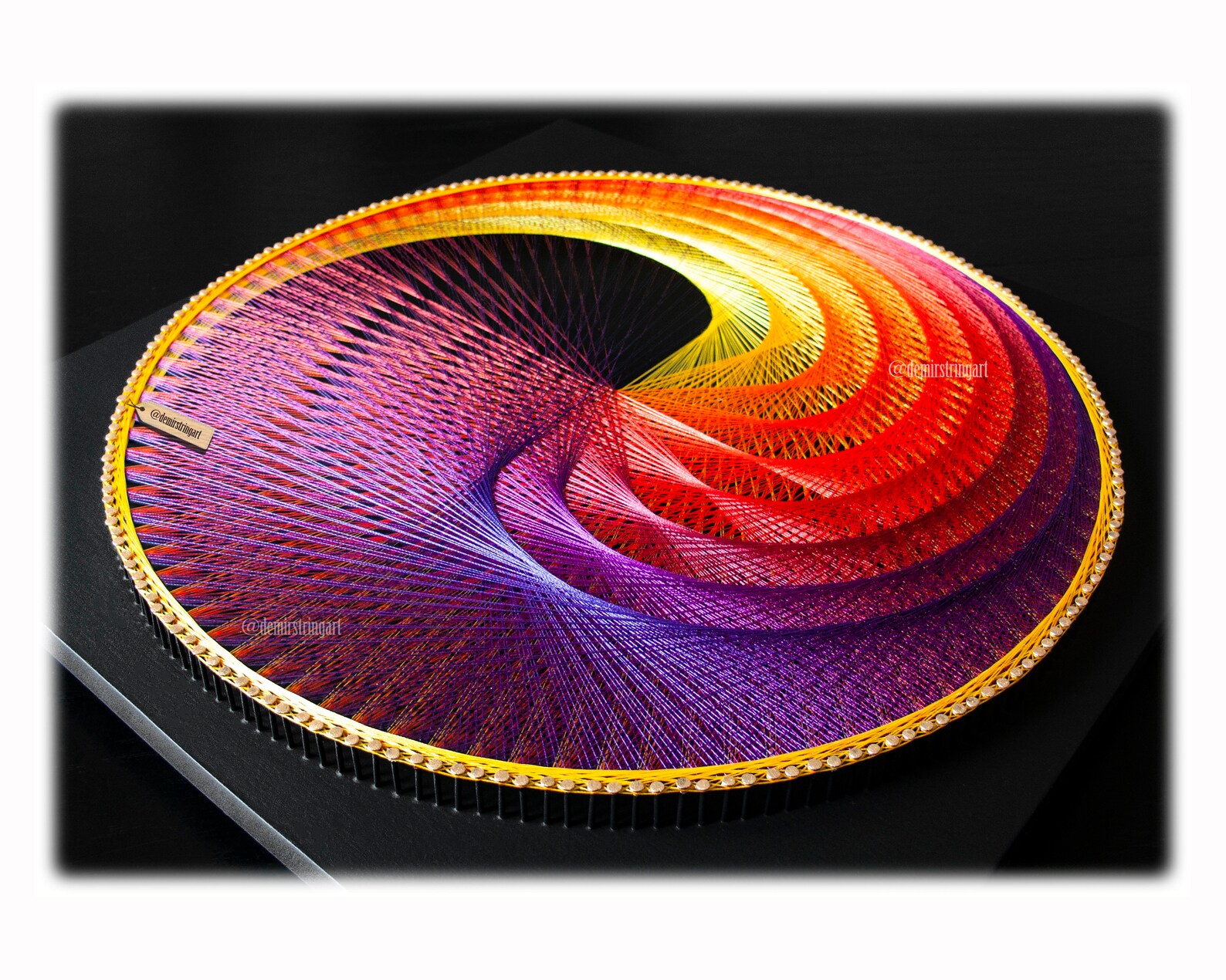 Personalized Gift String Art Mandala Sacred Geometry - Etsy