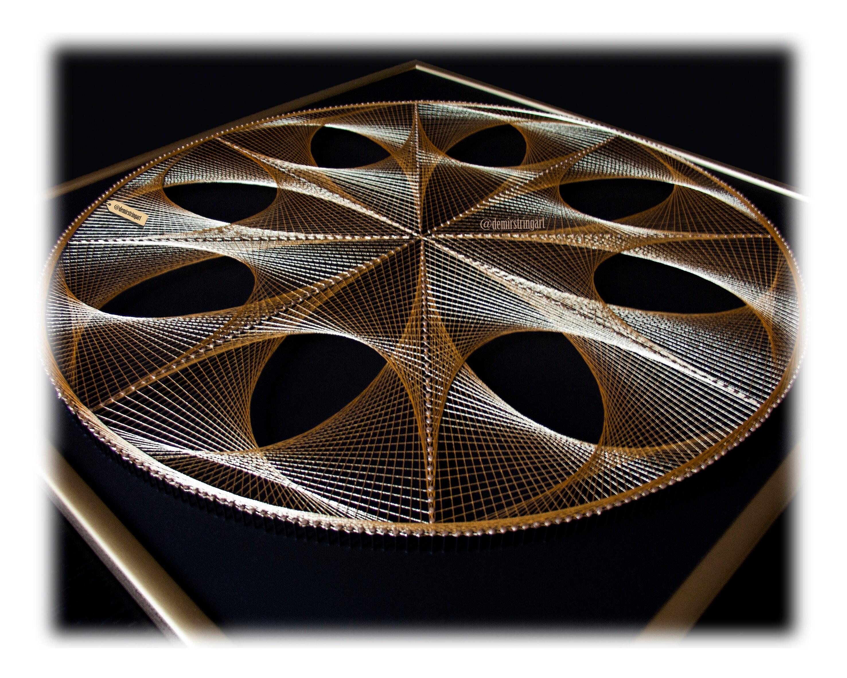 String Art Mandala | Sacred Geometry Meditation | Home, Office, Cafe ...