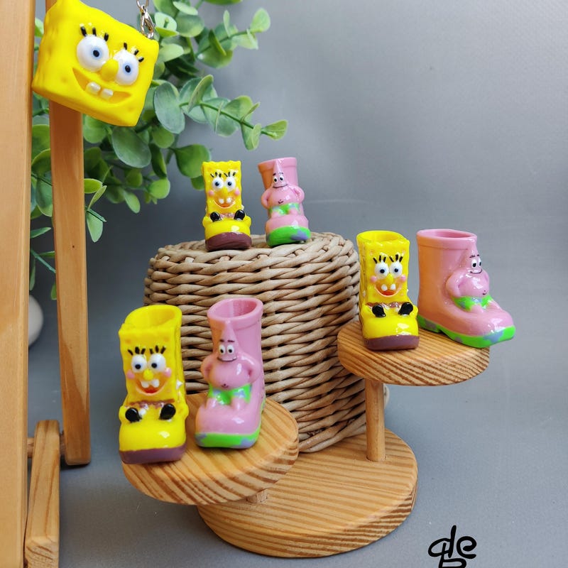 Spongebob Boots - Etsy