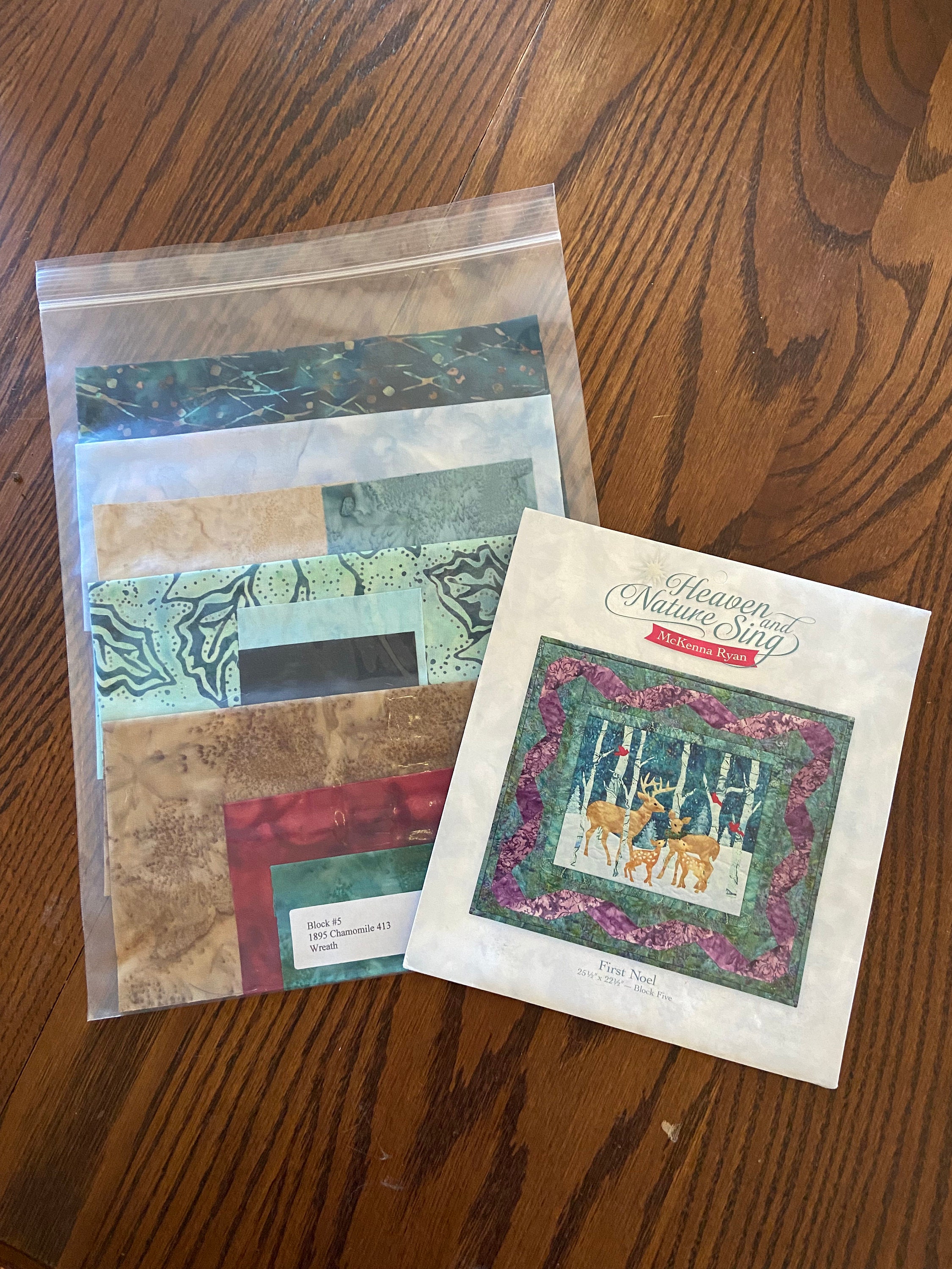 Heaven and Nature Sings Quilt Kit Complete With Fabric, Borders, and ...