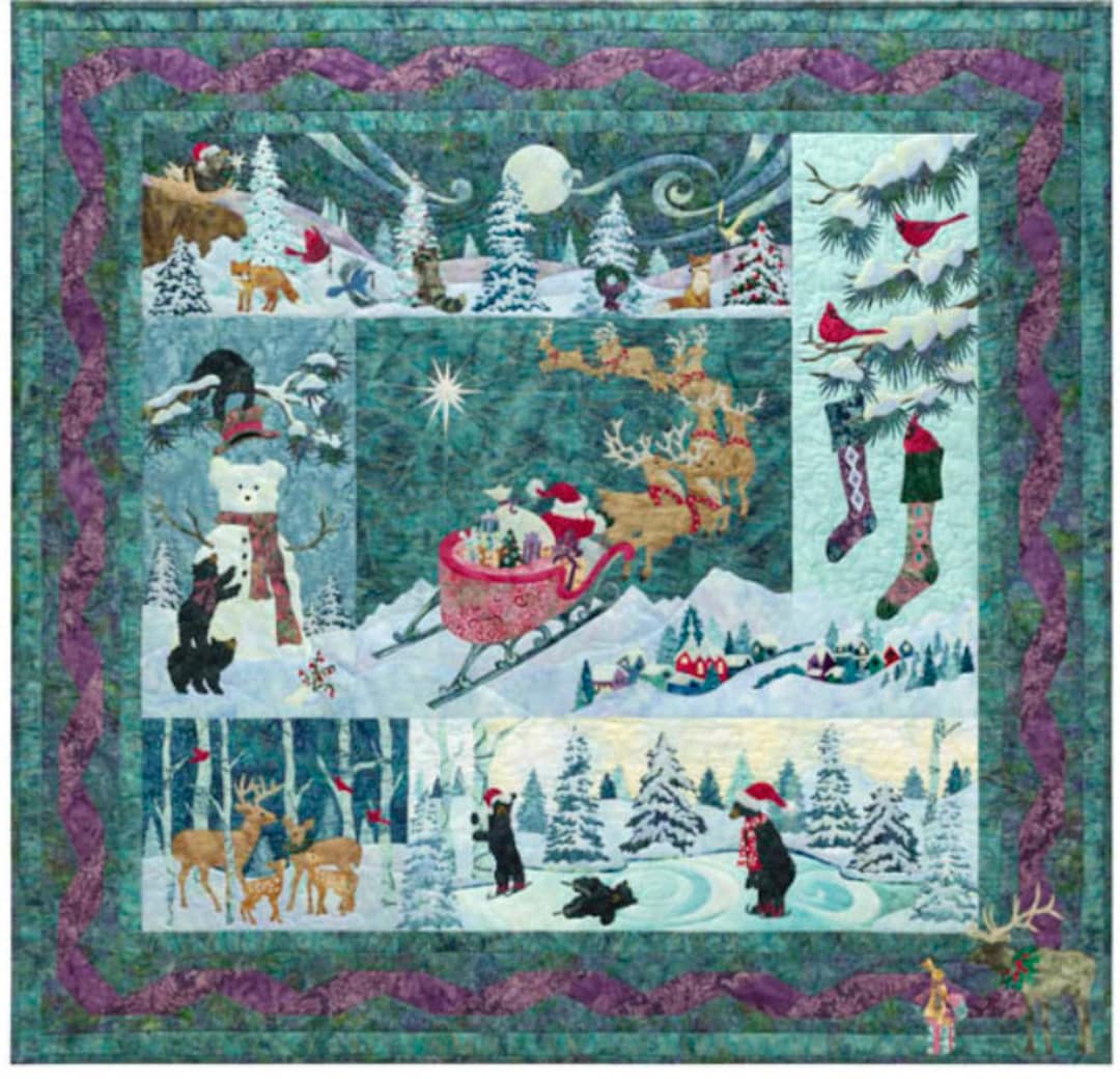 Heaven and Nature Sings Quilt Kit Complete With Fabric, Borders ...