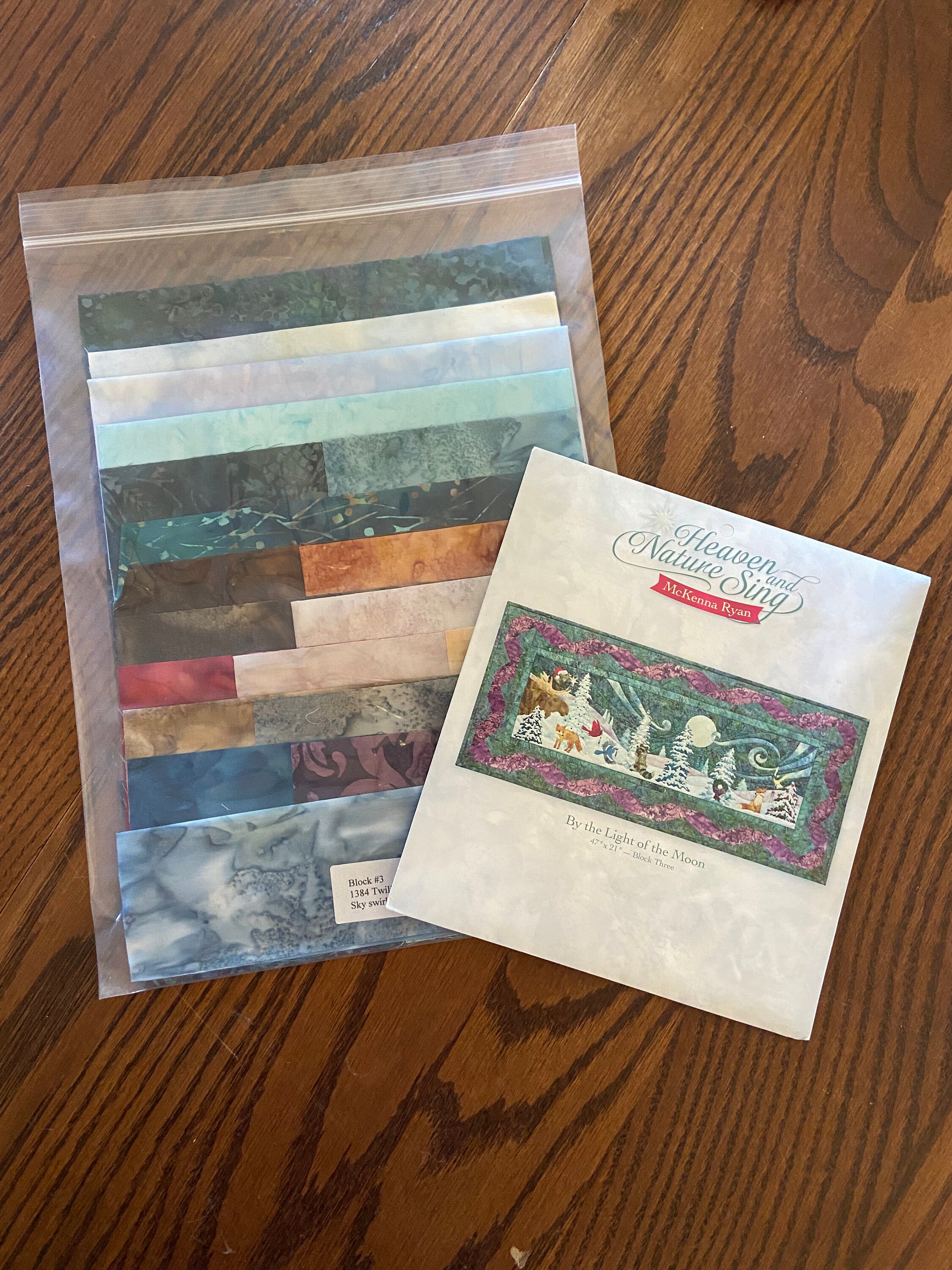 Heaven and Nature Sings Quilt Kit Complete With Fabric, Borders, and ...