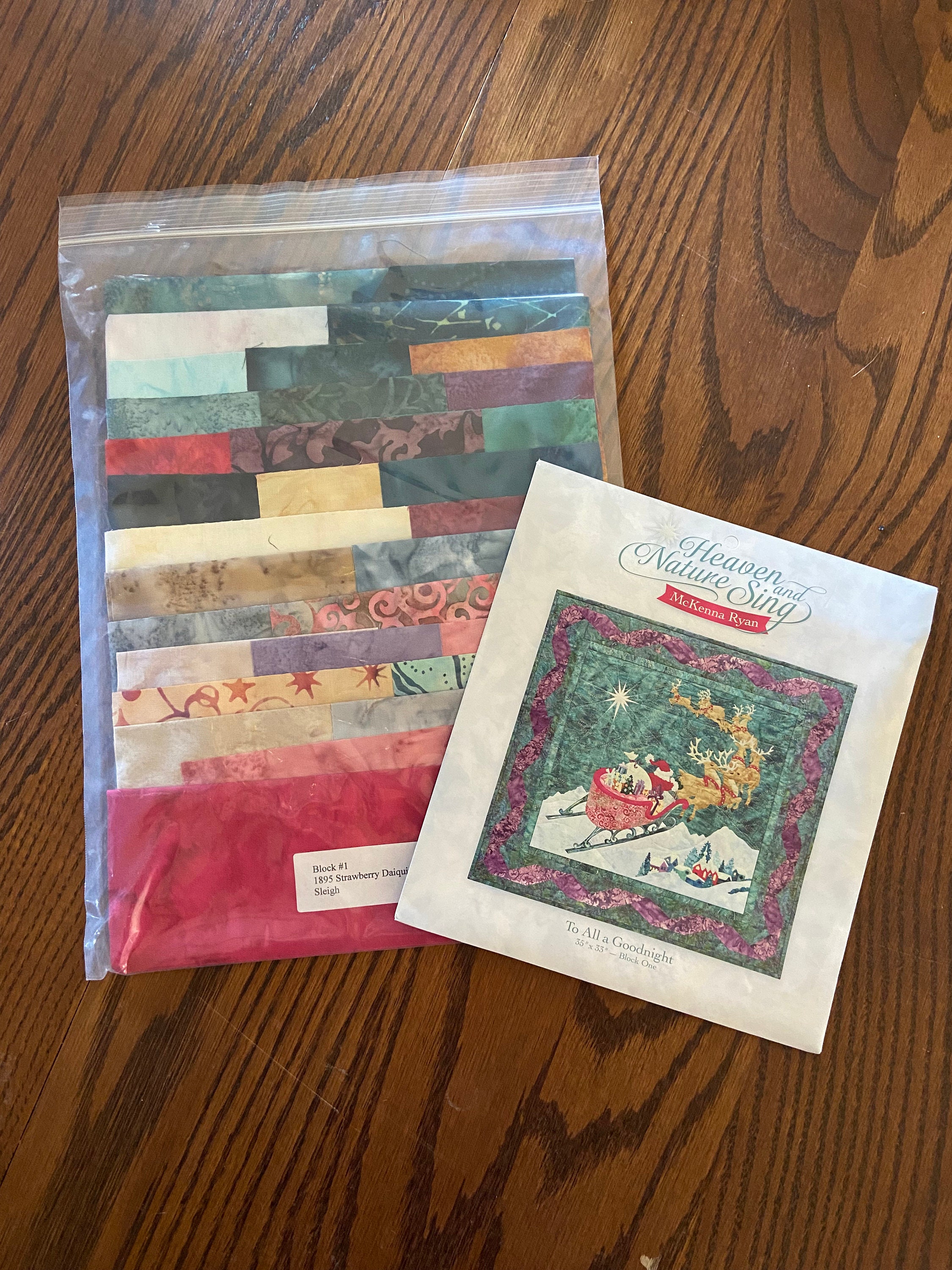 Heaven and Nature Sings Quilt Kit Complete With Fabric, Borders, and ...