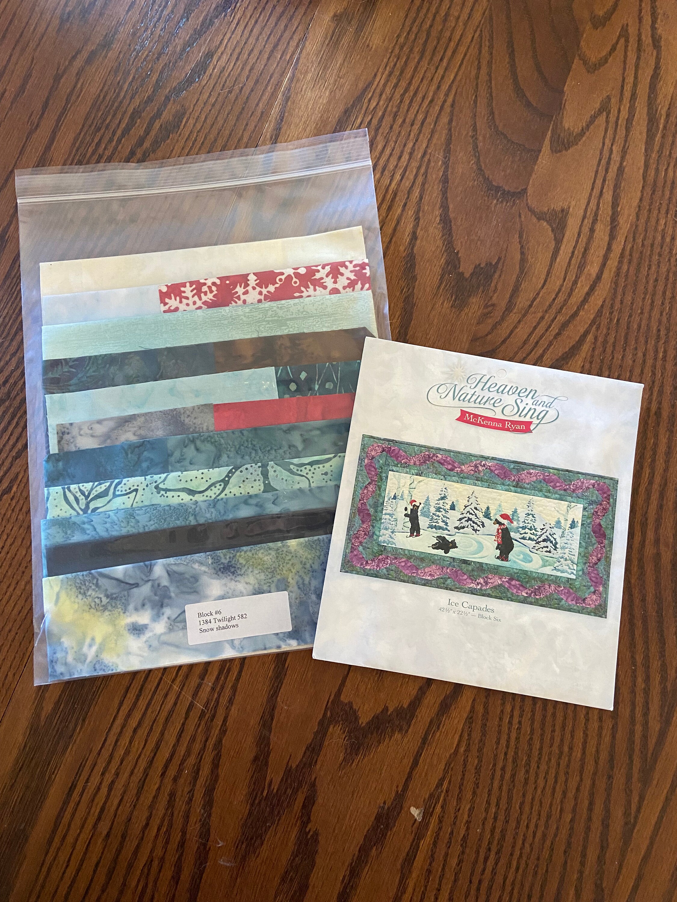 Heaven and Nature Sings Quilt Kit Complete With Fabric, Borders, and ...