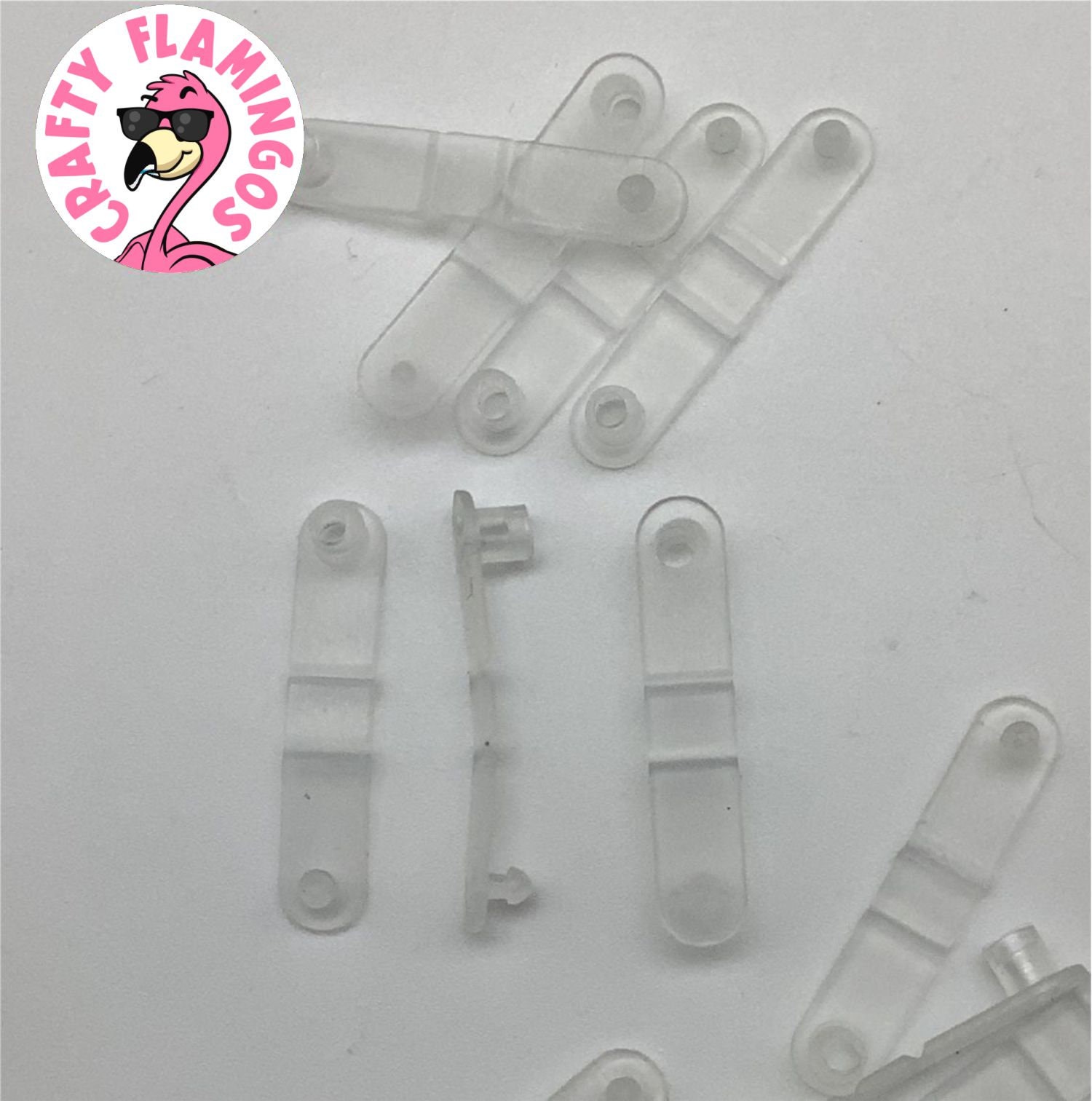 Keyring Plastic Connector Tabs Keychains and Lanyards Bulk Bag - Etsy