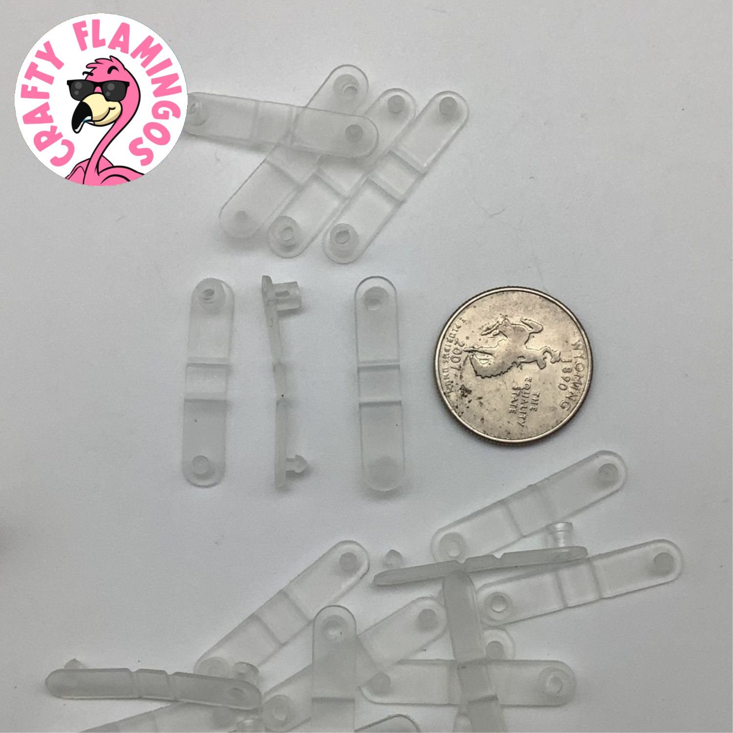 Keyring Plastic Connector Tabs Keychains and Lanyards Bulk Bag - Etsy