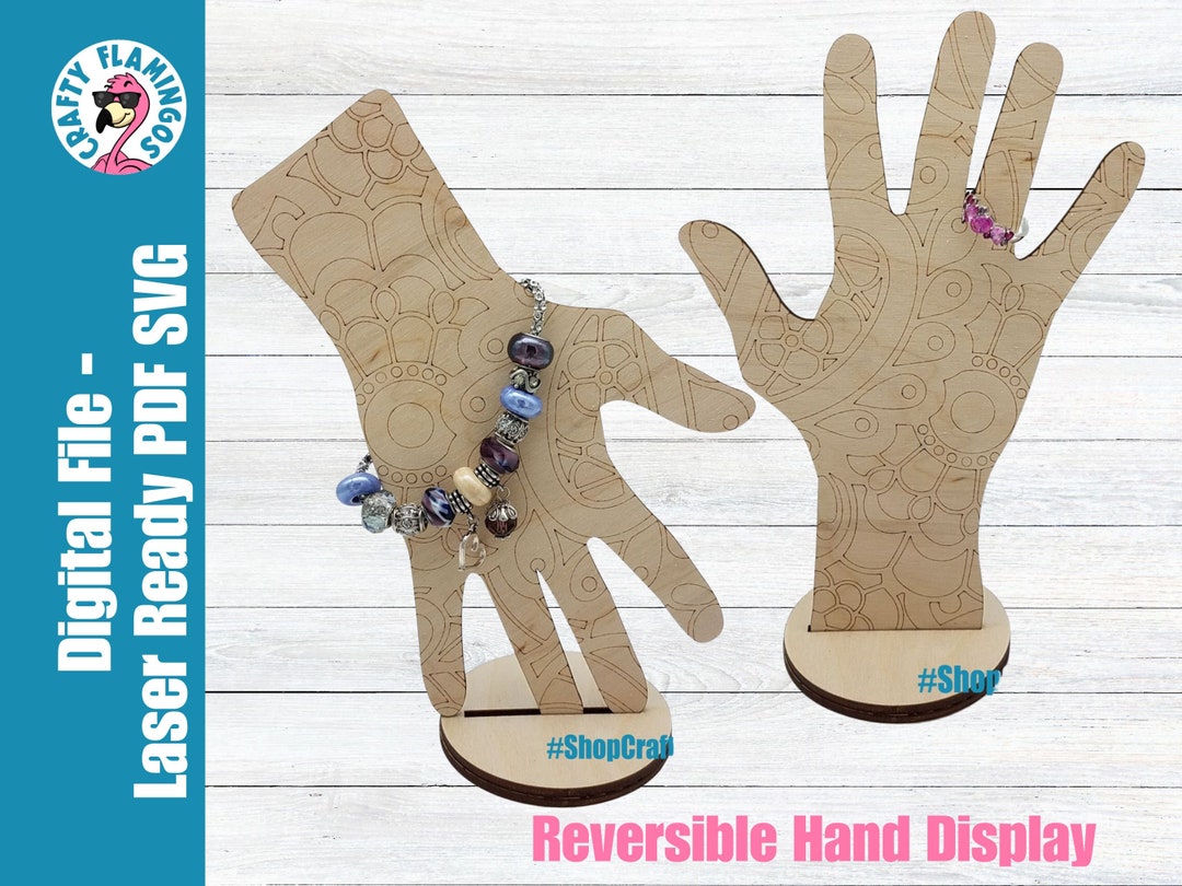 Hand Display for Bracelets and Rings 2 in 1 Form Reversible - Etsy