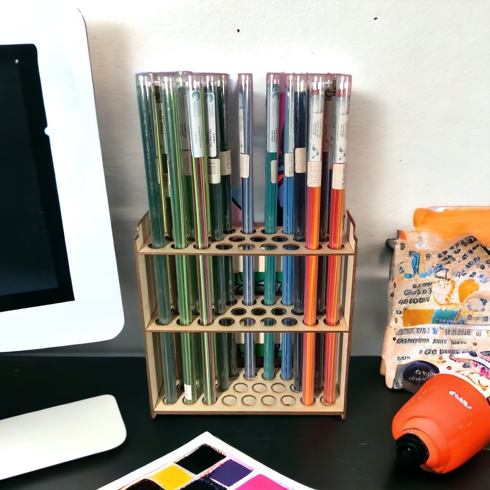 Fused Glass Stringer and Rod Holder Studio Organizer Tool - Etsy