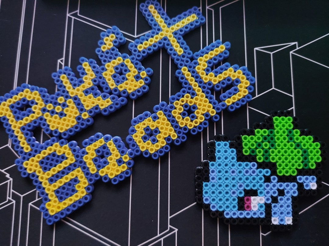 Pokemon Bulbasaur Bead Art/keychain/magnet. shop Logo Not Included - Etsy