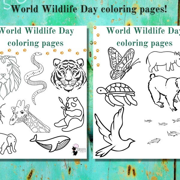 World Wildlife - Etsy