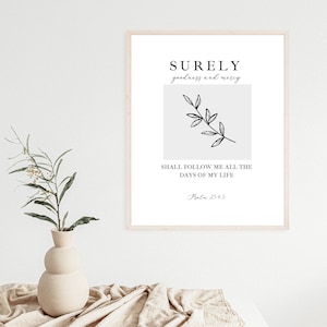 Psalms Printable Set, Psalms Bundle Prints, Scripture Printable ...