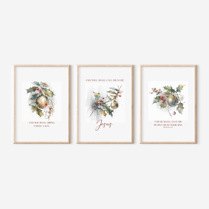 Christmas Scripture - Etsy