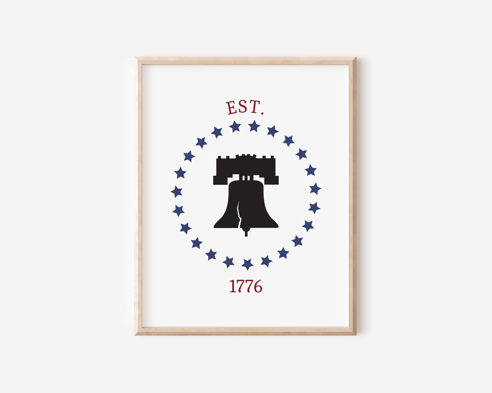 Patriotic Digital Printables, Liberty Bell Printable, Memorial Day ...