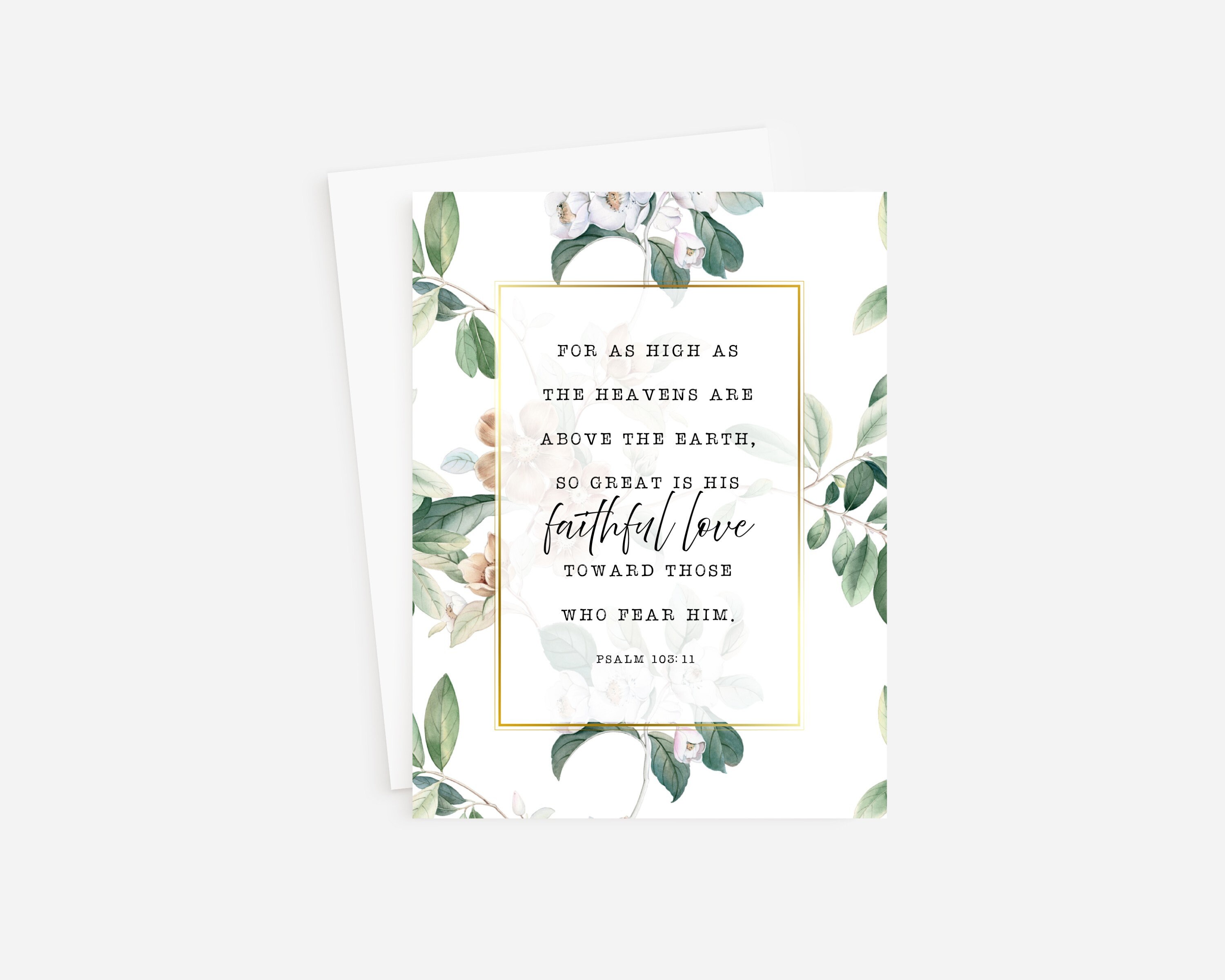 Scripture Notecards, Encouragement Notecards, Bible Verse Notecards ...