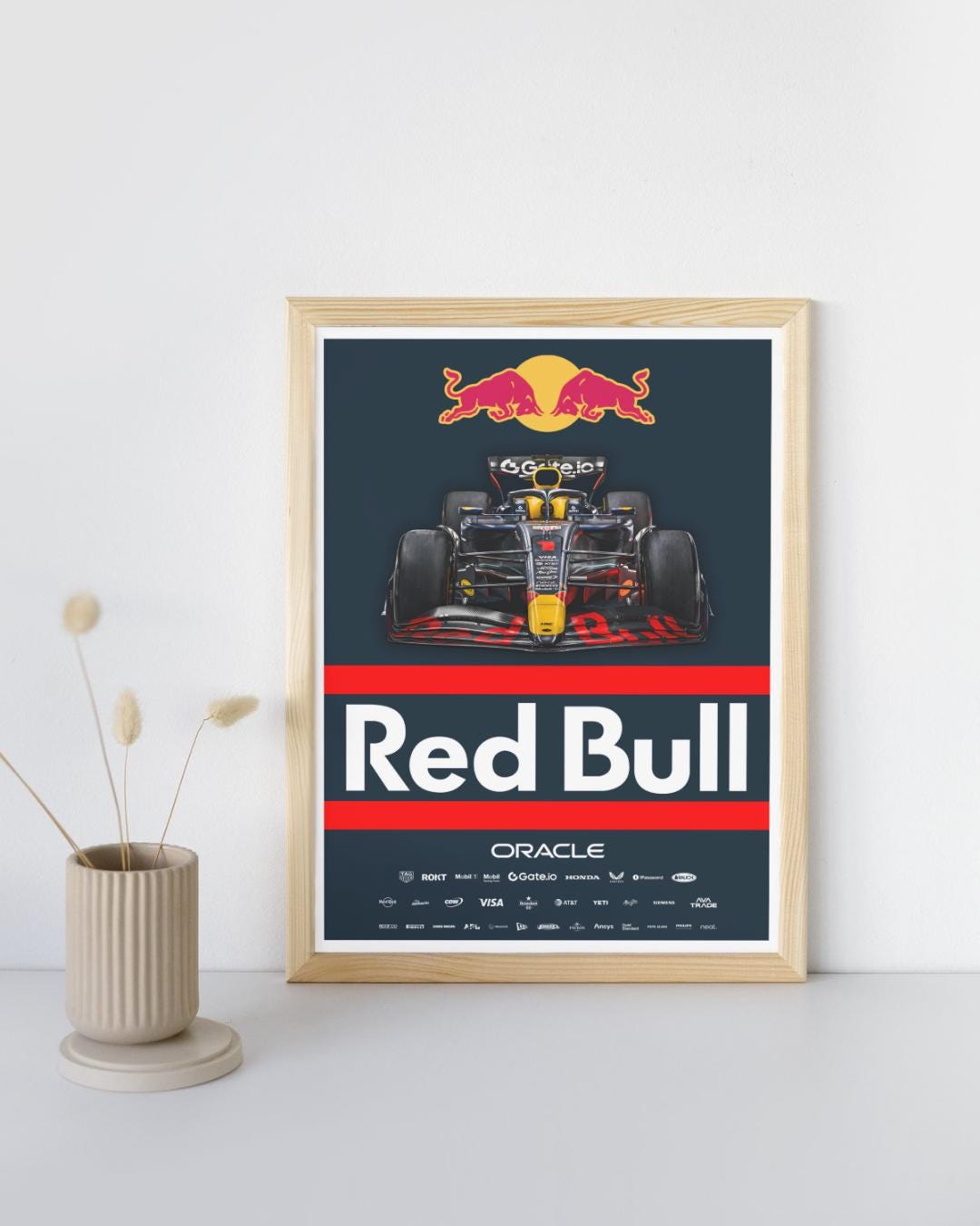 Red Bull F1 Team Poster Print 2025 Season / Print / Formula 1 ...