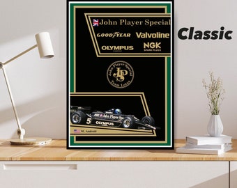 Lotus F1 Poster - Etsy