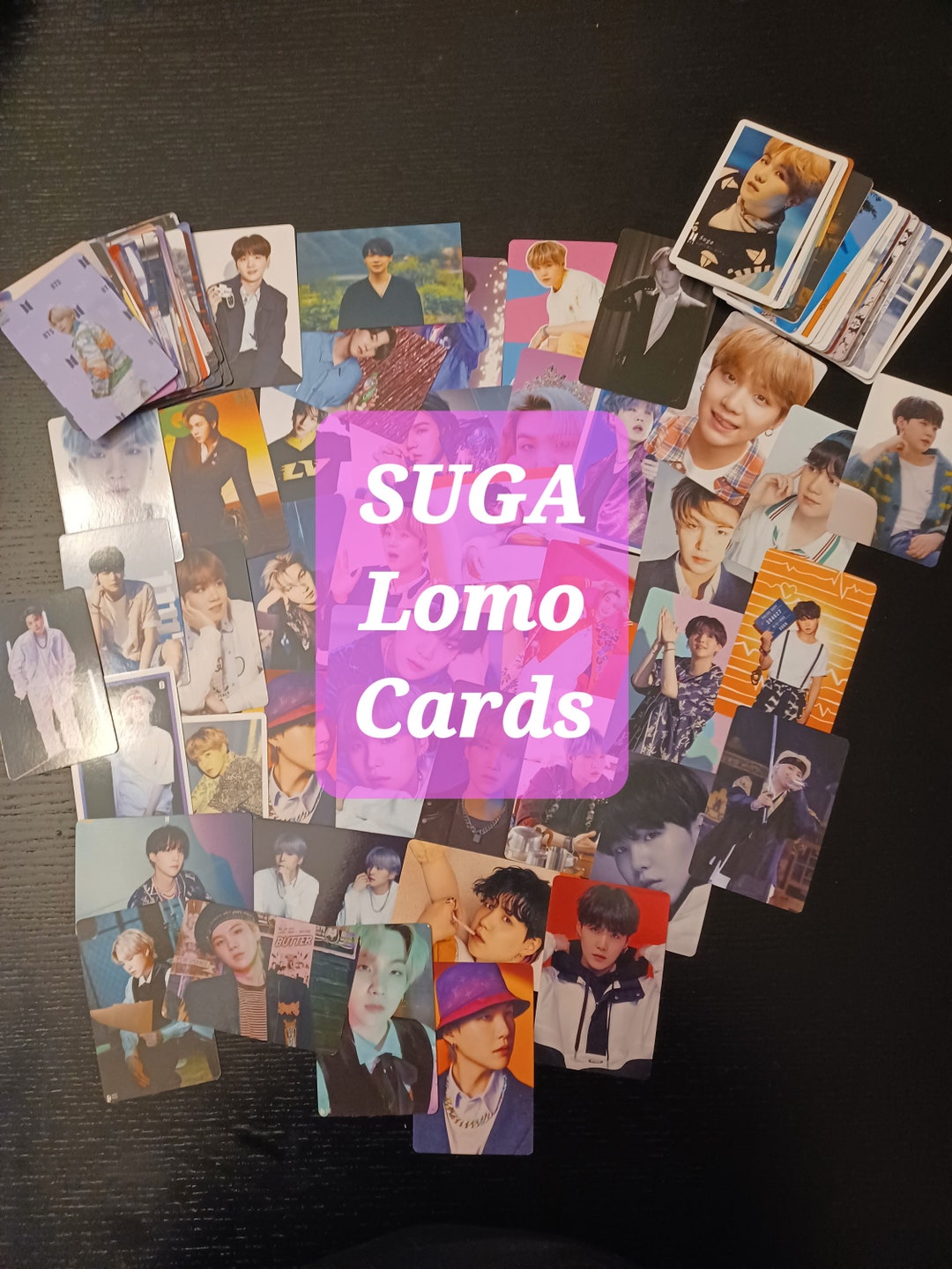 BTS SUGA Random LOMO Photocards - Etsy