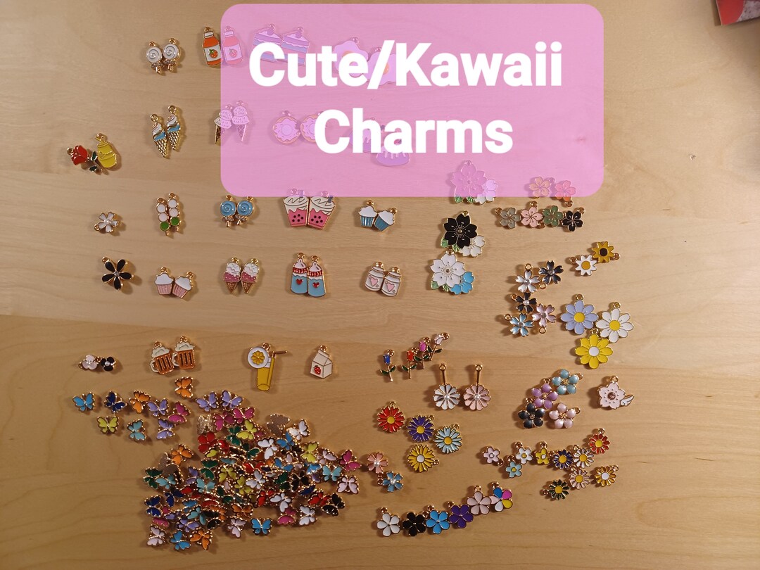 Cute/kawaii Charms - Etsy
