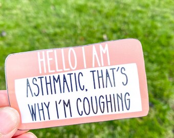 Asthma Awareness Tag - Etsy