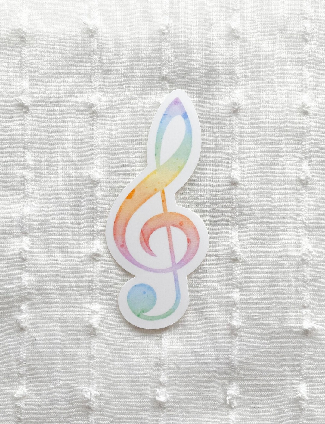 Treble Clef Sticker, Musician Sticker, Music Teacher Sticker, Music ...