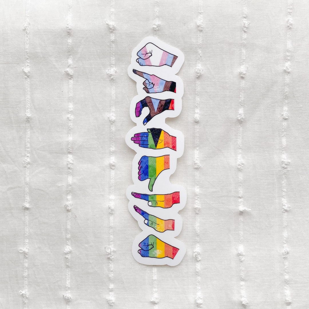 Pride Solfege Hand Sign Sticker, Pride Month Sticker, Music Teacher ...