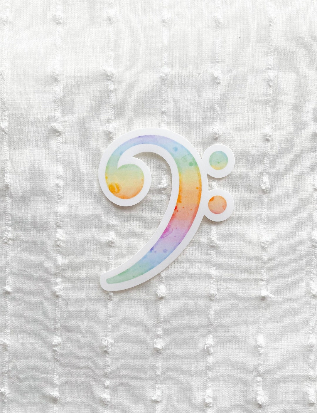 Bass Clef Sticker Musician Sticker Music Teacher Sticker Music T Etsy
