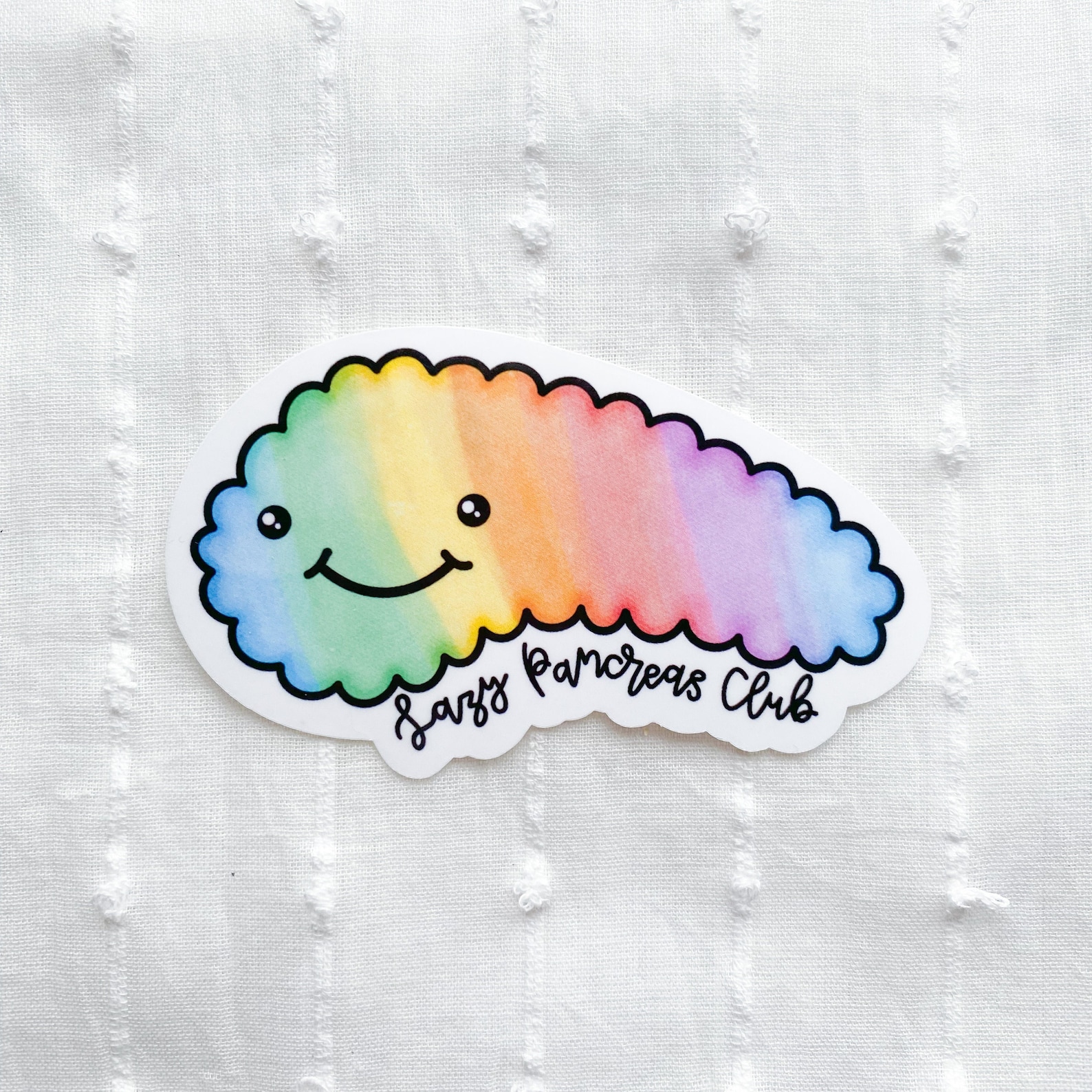 Lazy Pancreas Club Sticker Diabetes Sticker Type 1 Diabetes - Etsy