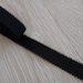Black Scalloped Strap Elastic, 14mm, Bra Elastic - Etsy