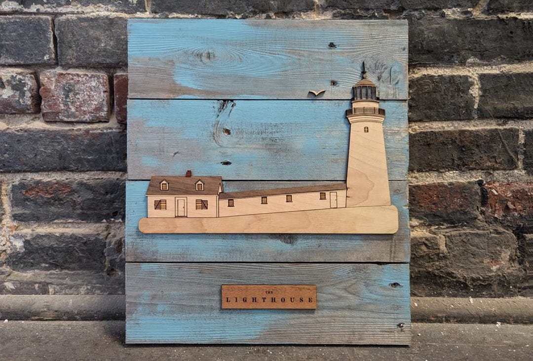 Lighthouse Replica Wall Art From the Lighthouse Movie (2019) - Wood ...
