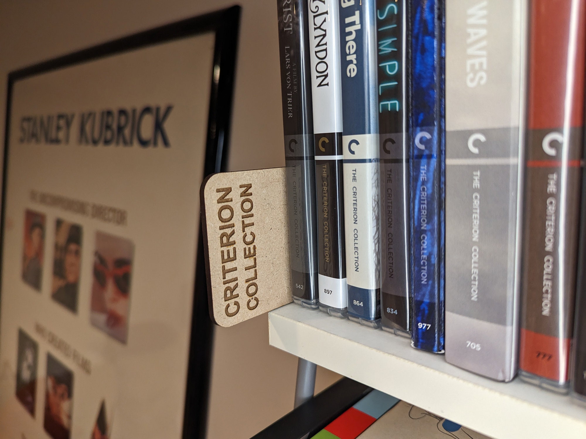 Movie Collection Display Tags - Genre Basic Premium | Wood Movie ...