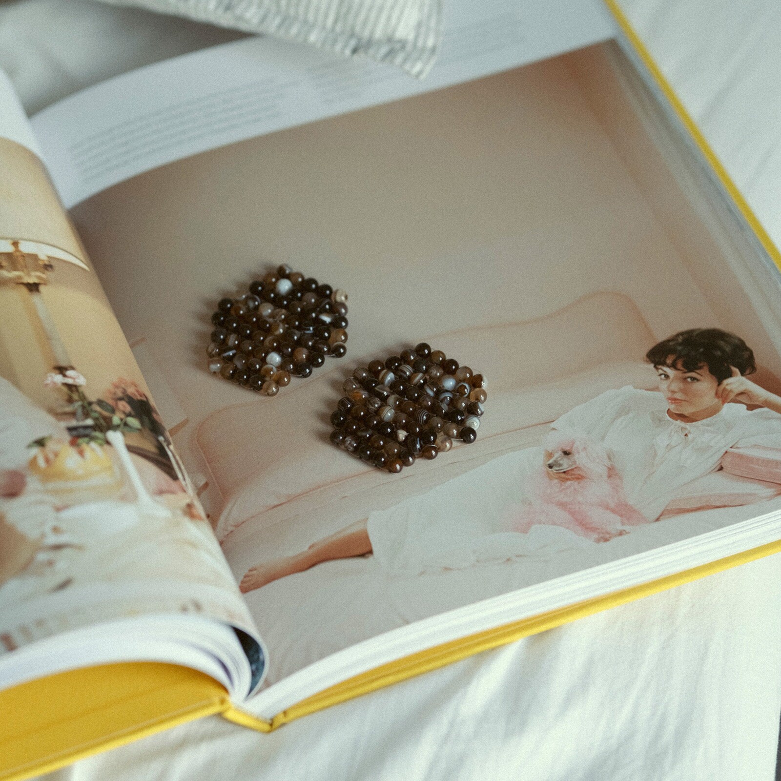 Natural Dark Agate Eye Patches pair Sustainable Natural Eye Patcheseye ...