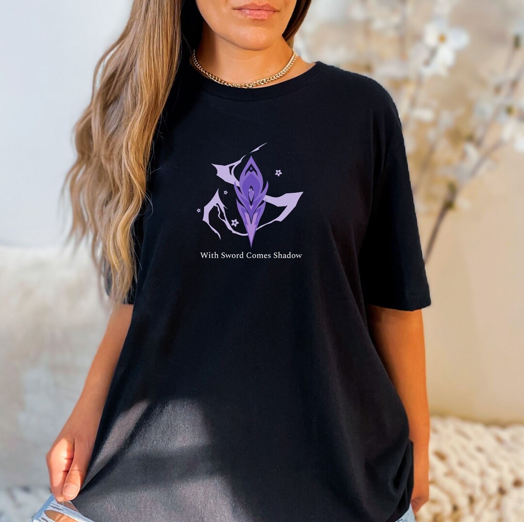 Keqing Genshin Impact Shirt Custom Color Unisex Genshin Keqing Shirt ...